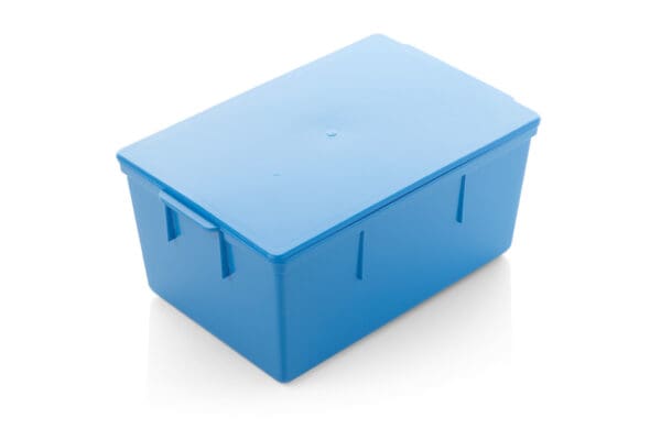 Blue instrument box with solid lid IBX2718 - Warwick SASCo Ltd.