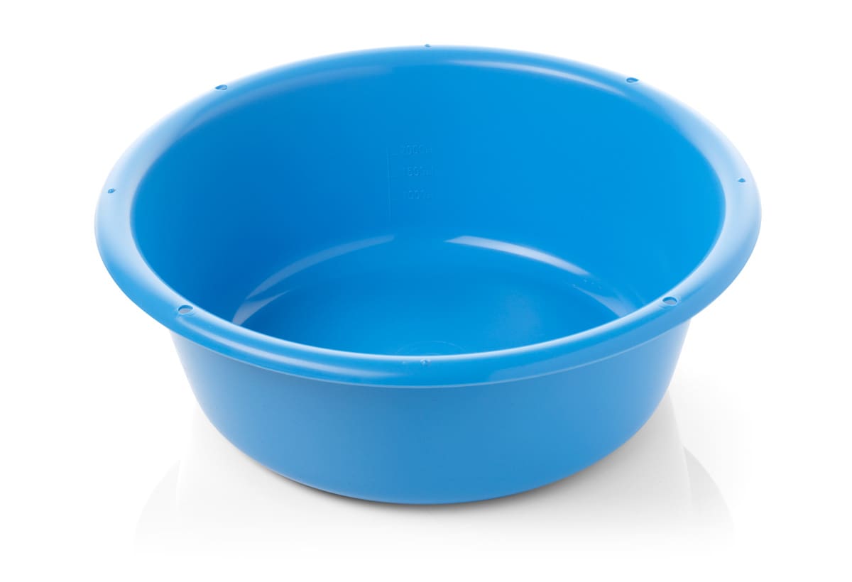 Blue washbowl graduated, 3000ml WB3112 - Warwick SASCo Ltd.